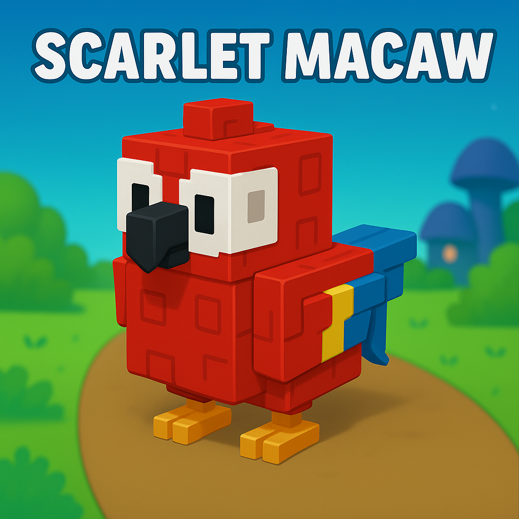 Scarlet Macaw – Game Goods